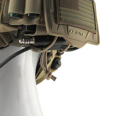 Bridge-Tactical helmet Accessory Platform